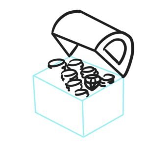 8 super fun ways to teach kids how to draw a treasure chest