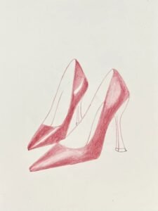 5 simple steps on how to draw a high heel shoe like a pro