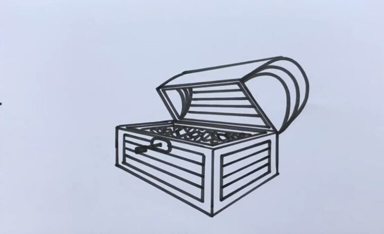 8 super fun ways to teach kids how to draw a treasure chest