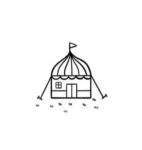8 simple tips on how to draw a tent like a pro