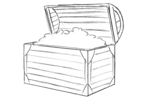 8 super fun ways to teach kids how to draw a treasure chest