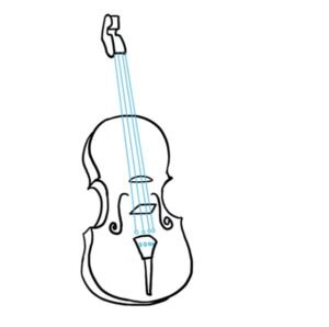 8 simple ways to master how to draw a violin like a pro