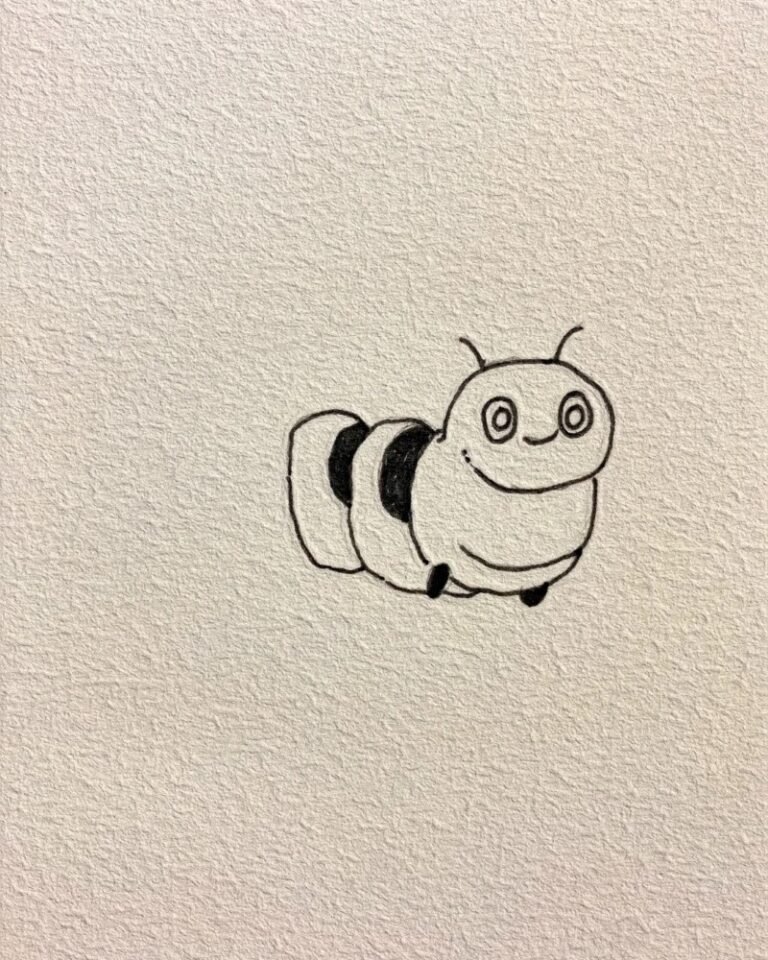 4 quick lessons to try how to draw a worm by hand
