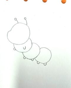 4 quick lessons to try how to draw a worm by hand