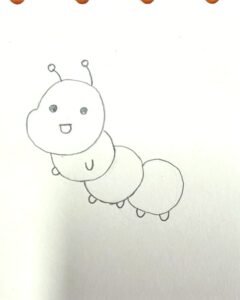 4 quick lessons to try how to draw a worm by hand